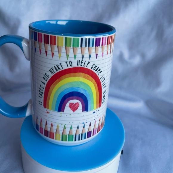 Kitchen | 15 Oz Coffee Mug Saying It Take A Big Heart To Help Shape ...